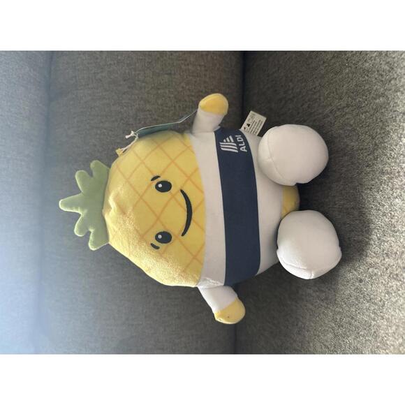 Aldi | Toys | Aldi Play Plush Remy The Pineapple Aldi Produce Crew ...